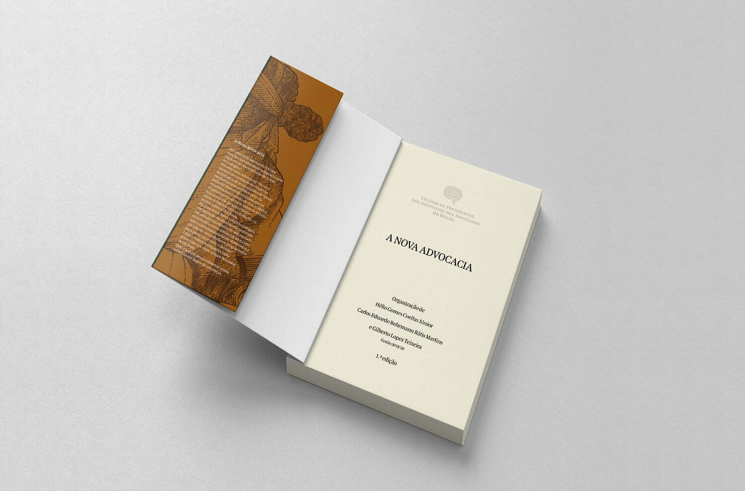 Design do livro A Nova Advocacia - Thapcom