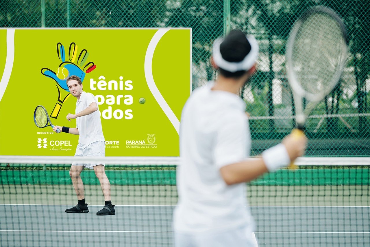 Identidade Visual do Projeto Tênis Para Todos - Thapcom